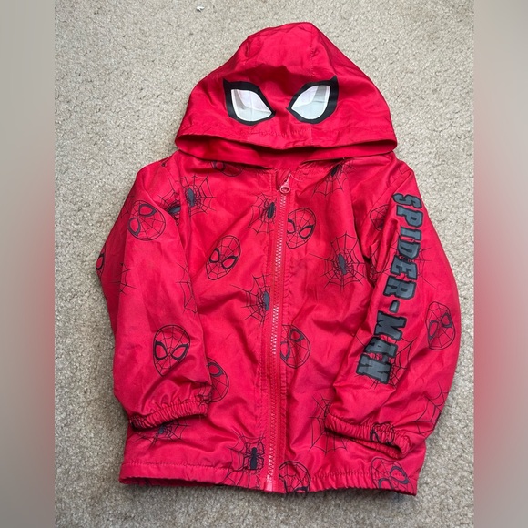 Marvel | Jackets & Coats | Marvel Toddler Spiderman Jacket 2t | Poshmark